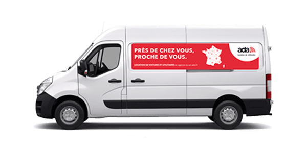 Location de véhicules utilitaires - Fourgon 8/9m3 | Ada